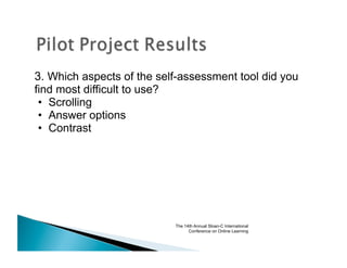 Faculty Self-Assessment: Preparing to Teach Online | PPT