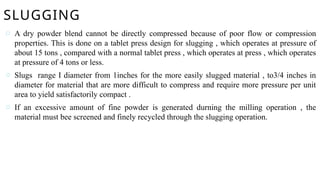 PILOT PLANT SCALE UP FOR TABLETS IN PHARMACEUTICAL PROCESS CHEMISTRY | PPT