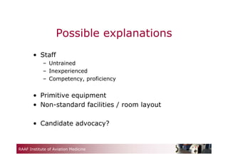 Pilot selection anthropometry a comparison with measures taken by a ...