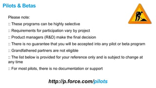 Pilots & Betas Slides | PPTX