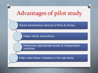 Pilot study.pptx -----nursing research-- | PPTX