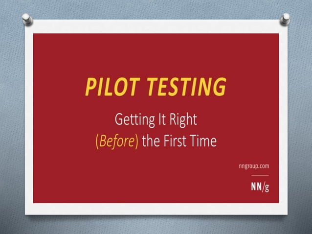 Pilot study.pptx -----nursing research-- | PPTX