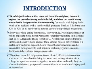 PILOT STUDY PPT BY ADI on prevention and post exposure prophylaxis of ...