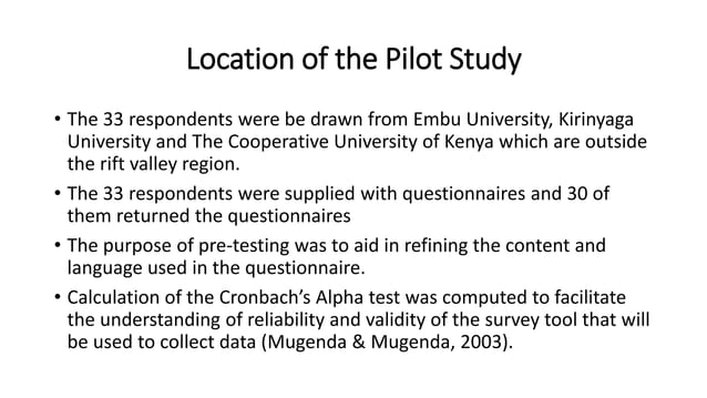 PILOT STUDY RESULTS TURNAROUND - EDITED.pptx | Business Accounting ...