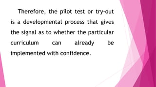 Pilot testing | PPTX