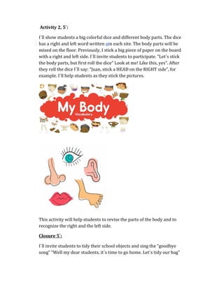 Mock lesson plan | PDF