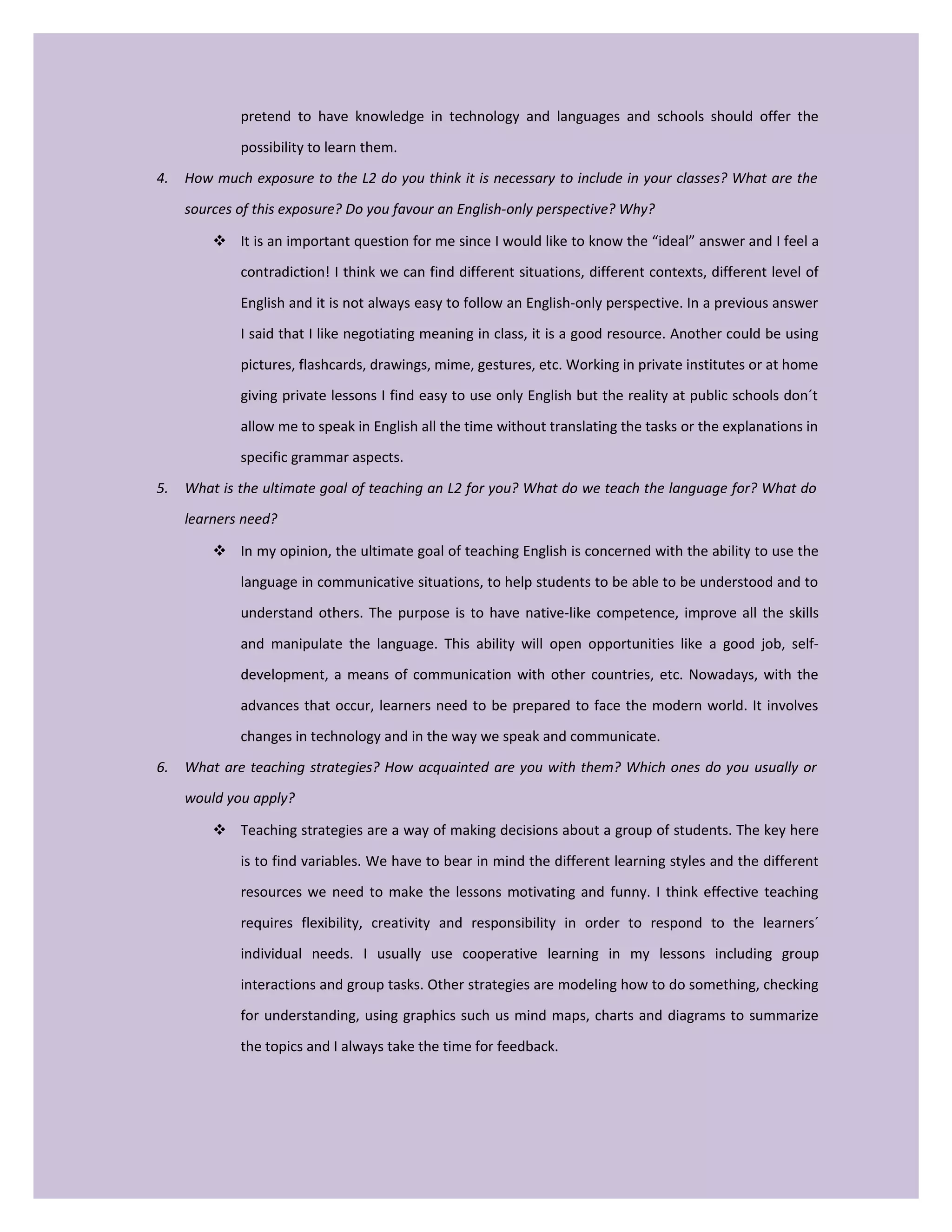 Didactic Diagnostic Questionnaire | DOC