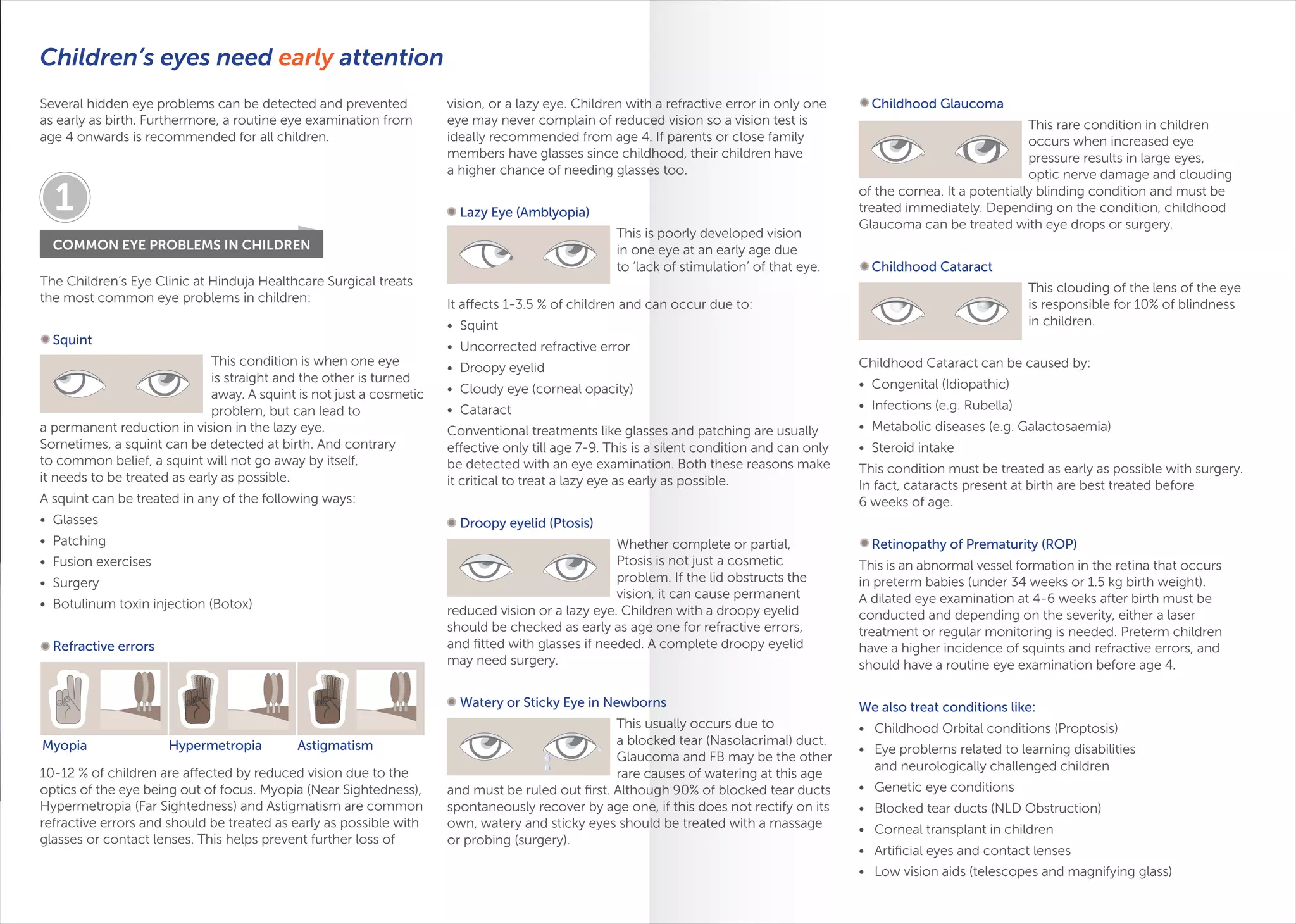 Pediatric Ophthalmology: The world through a child's eyes. | PDF