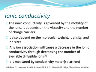 Protic Ionic Liquid | PPTX