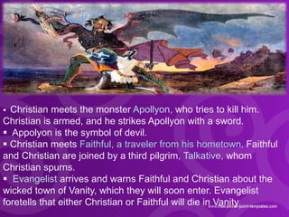 Pilgrim's progress 1part | PPTX