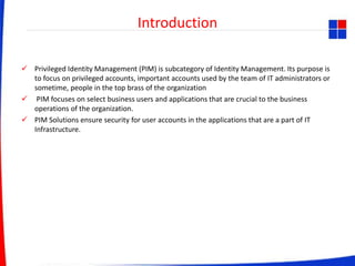 privileged identity management pim | PPT