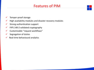 privileged identity management pim | PPTX