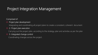 Project integration management | PPT