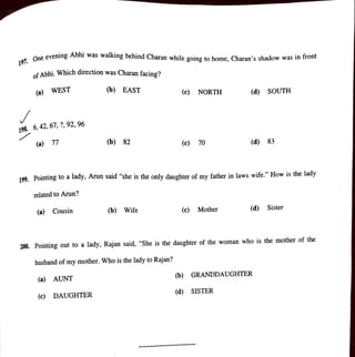 A pdf of the 2024 entrance exam PIM MAT paper | PDF