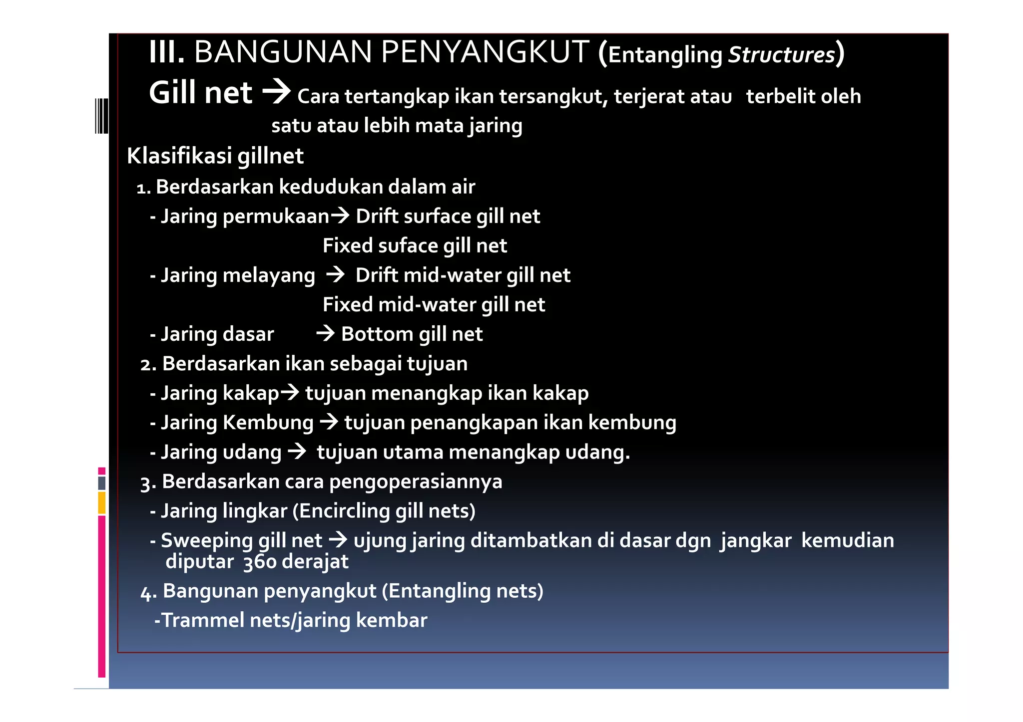 Pim1221 3 klasifikasi alat tangkap | PDF