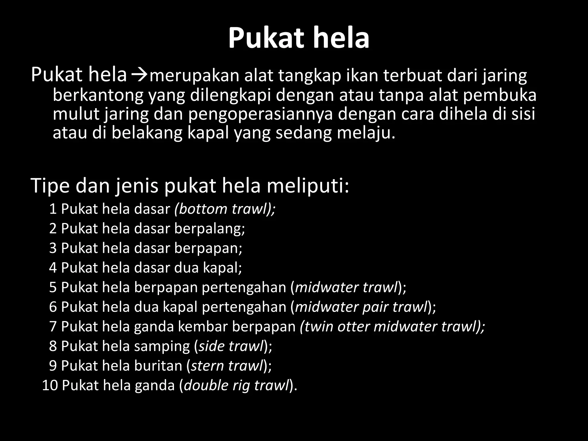 Pim1221 7 menangkap ikan dengan trawl | PDF