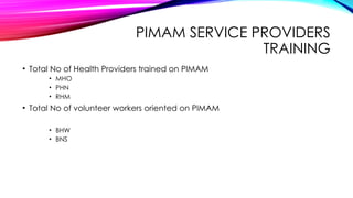 PIMAM Program Accomplishment Report FOR RHU.pptx