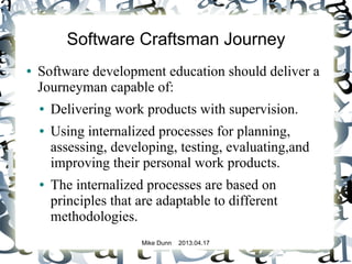 Software Development Craftsmanship | PDF