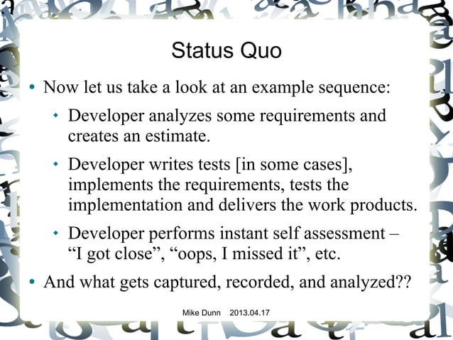 Software Development Craftsmanship | PPT