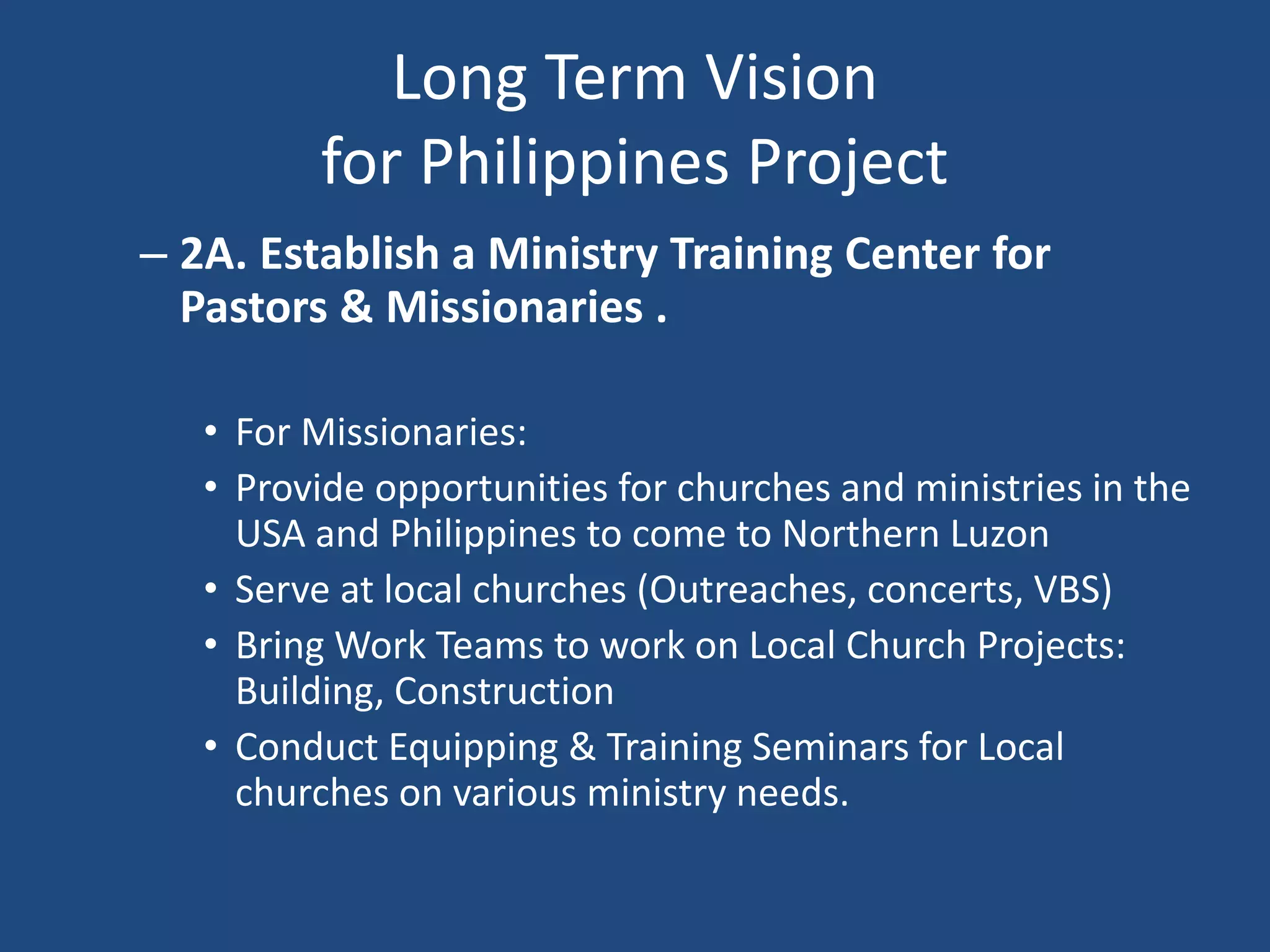 Philippine Missions Presentation 111316 | PPTX