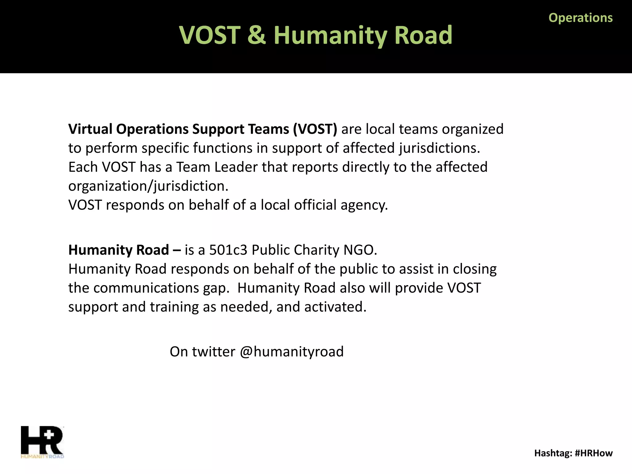 VOST and OSINT - a Social Media Overview | PPTX