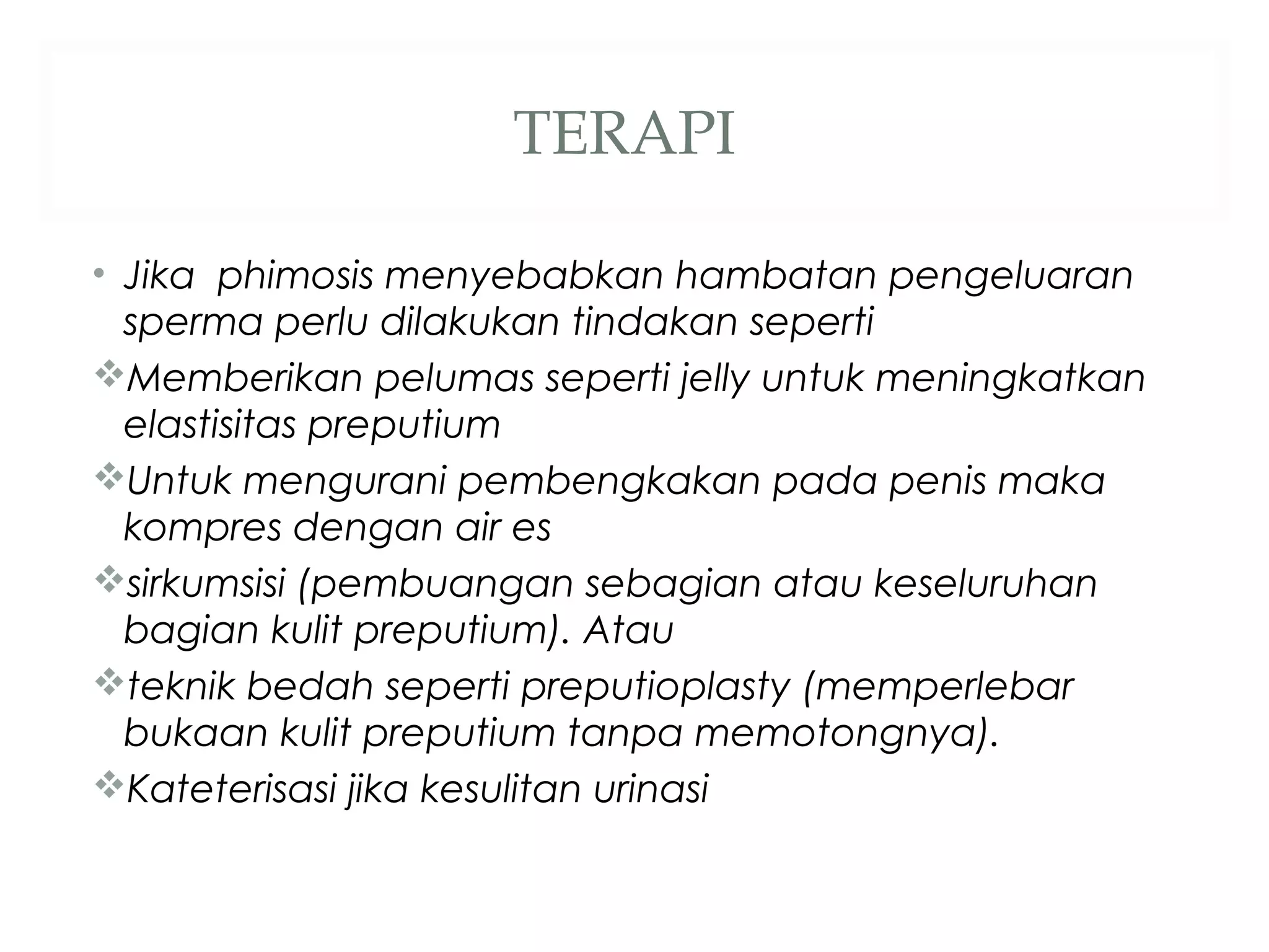 Pimosis dan parapimosis | PPT