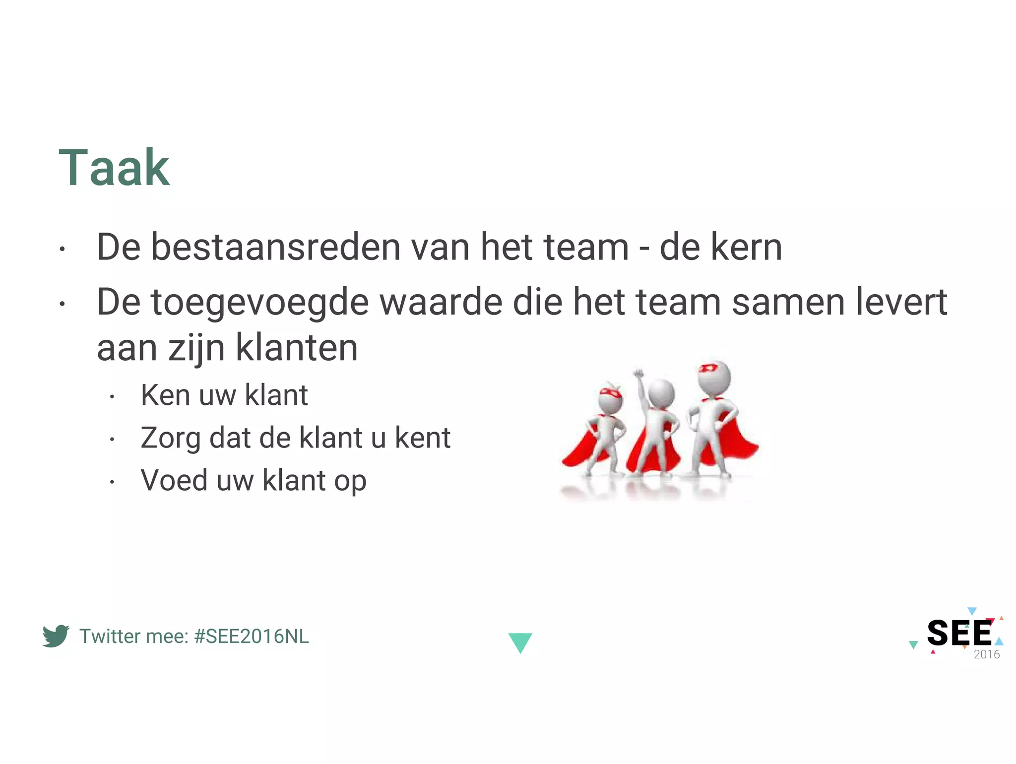 Pimp uw servicedesk - SEE 2016 | PDF