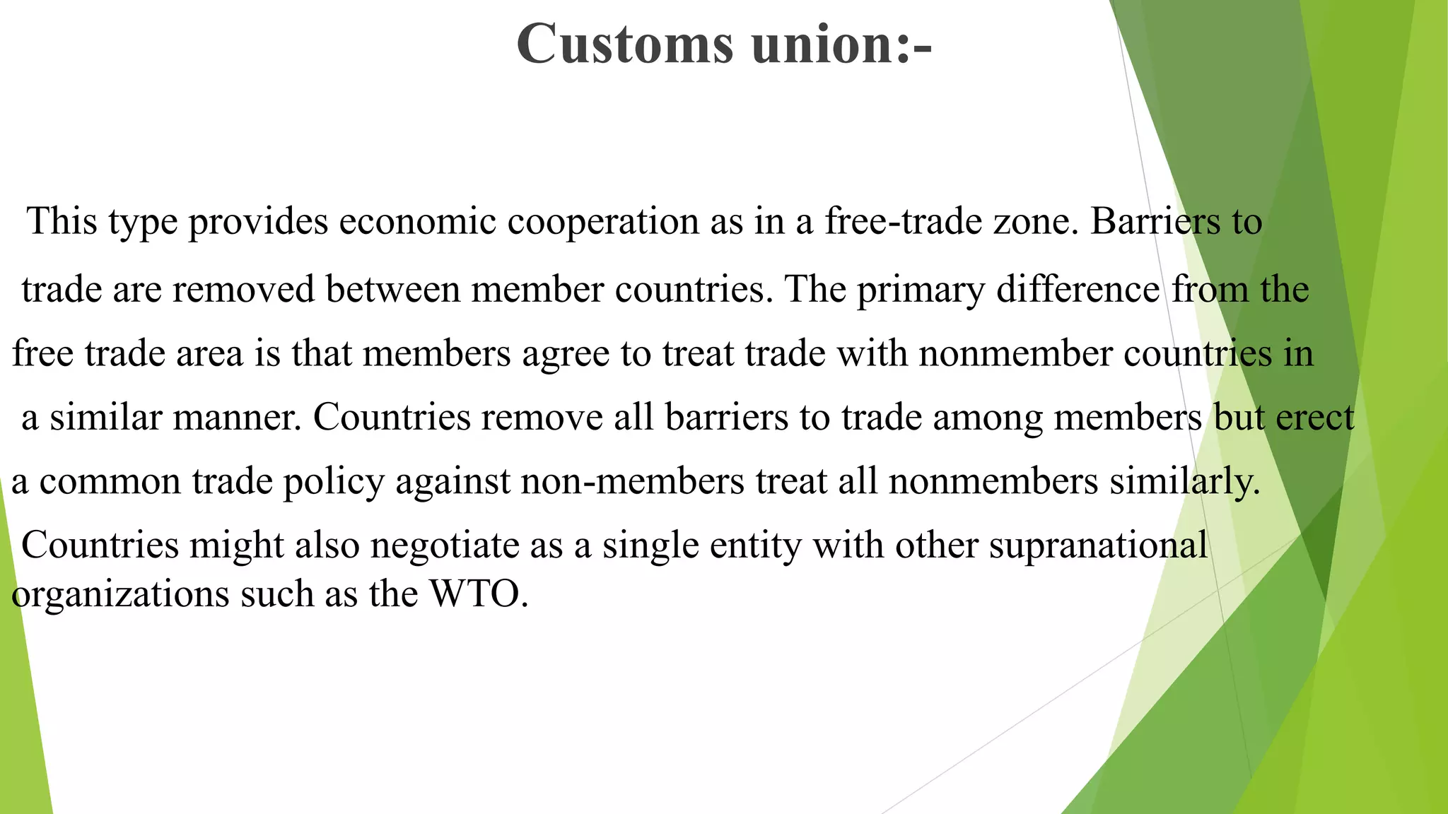 Regional Economic Integration | PPTX