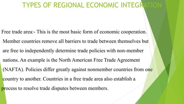 Regional Economic Integration | PPTX
