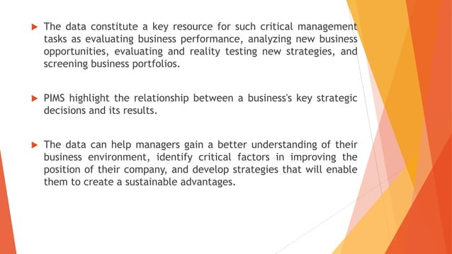 Profit Impact of Market Strategies (PIMS) | PPTX