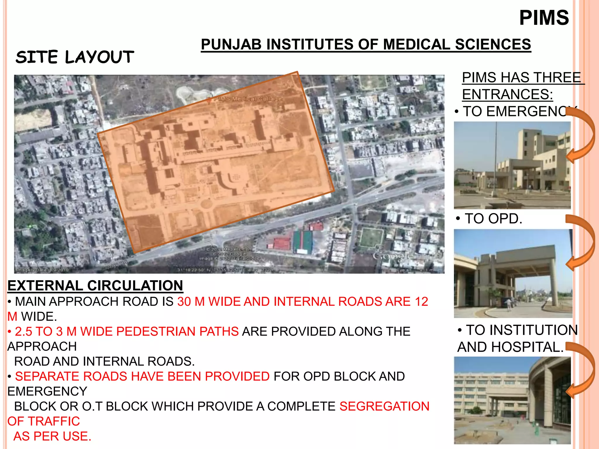 Pims HOSPITAL case study | PPTX