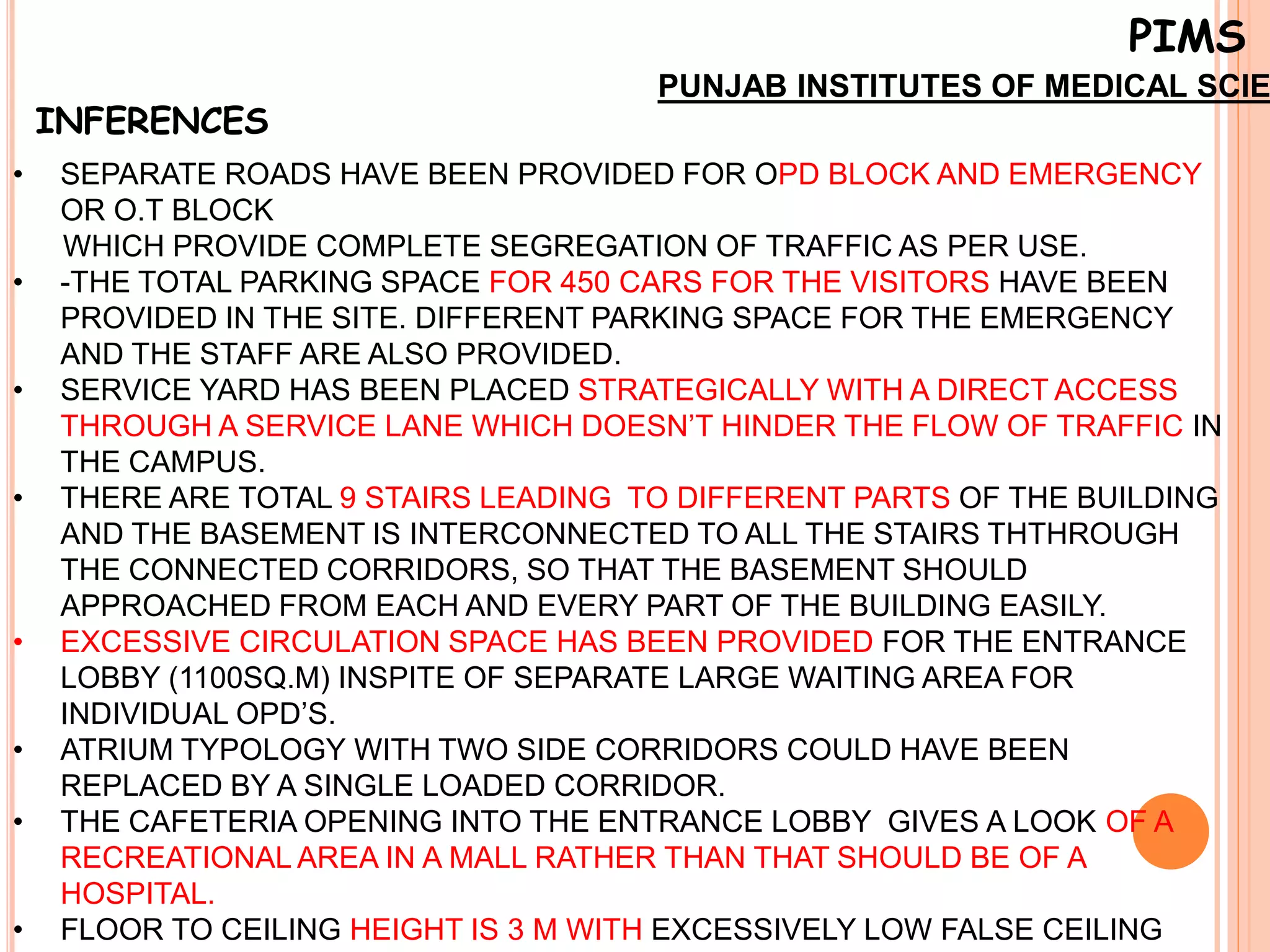 Pims HOSPITAL case study | PPTX