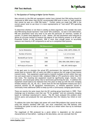 Passive Intermodulation Test Methods - IEC Recommendations 2012 | PDF
