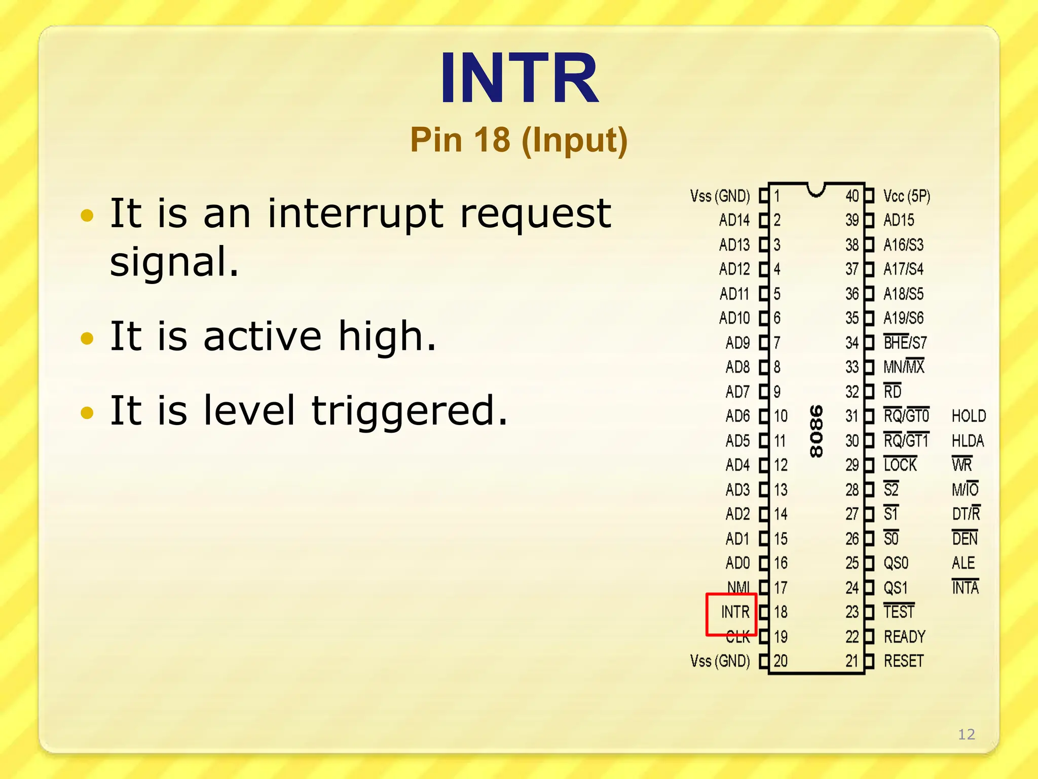 pin-diagram-details-of-8086-microprocessor | PPT