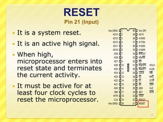 pin-diagram-details-of-8086-microprocessor | PPT