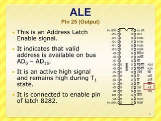 pin-diagram-details-of-8086-microprocessor | PPT