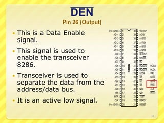pin-diagram-details-of-8086-microprocessor | PPT