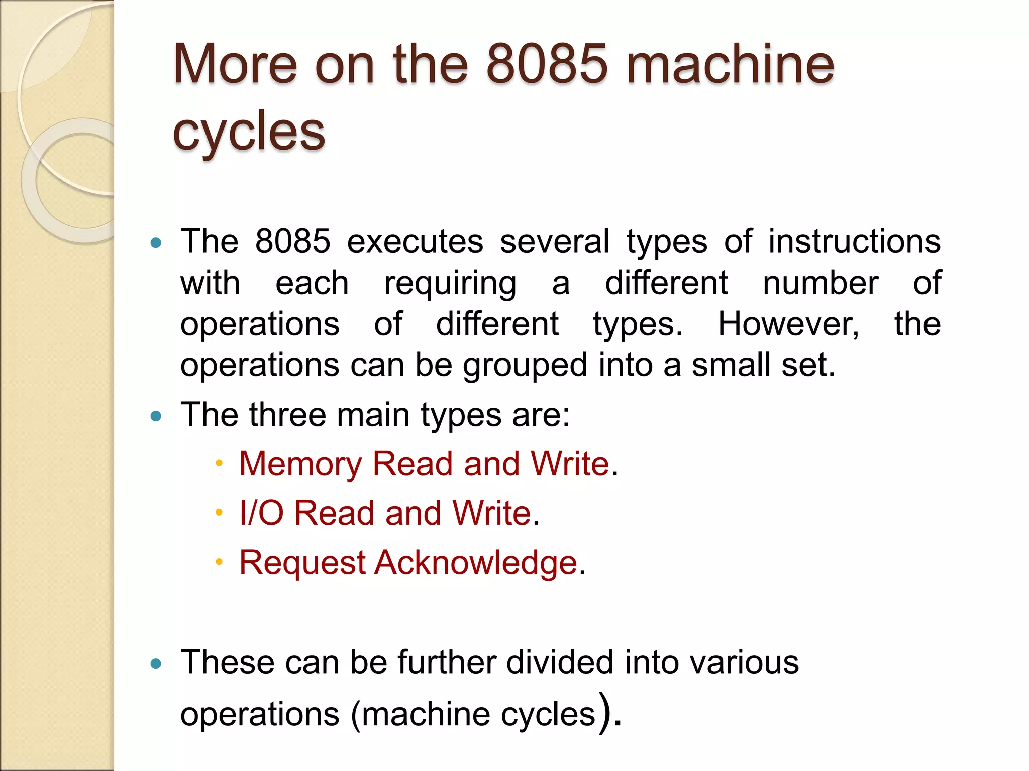 pin-diagram of 8085_new.ppt | Computer Peripherals | Computing