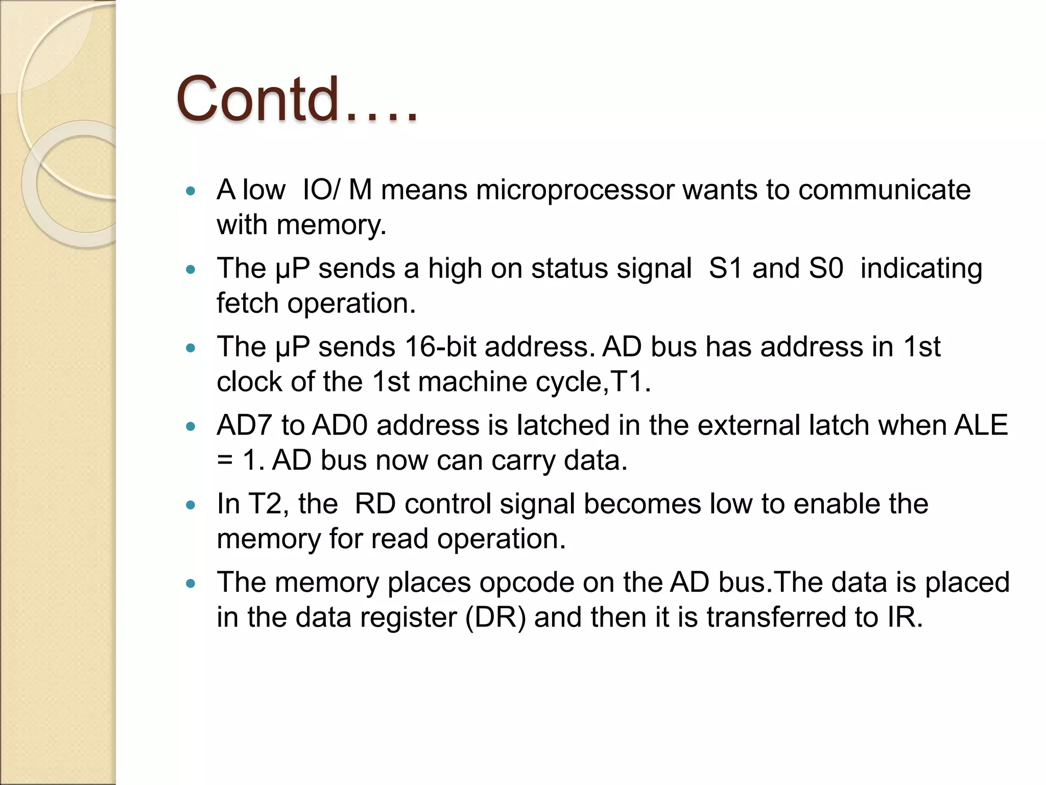 pin-diagram of 8085_new.ppt | Computer Peripherals | Computing