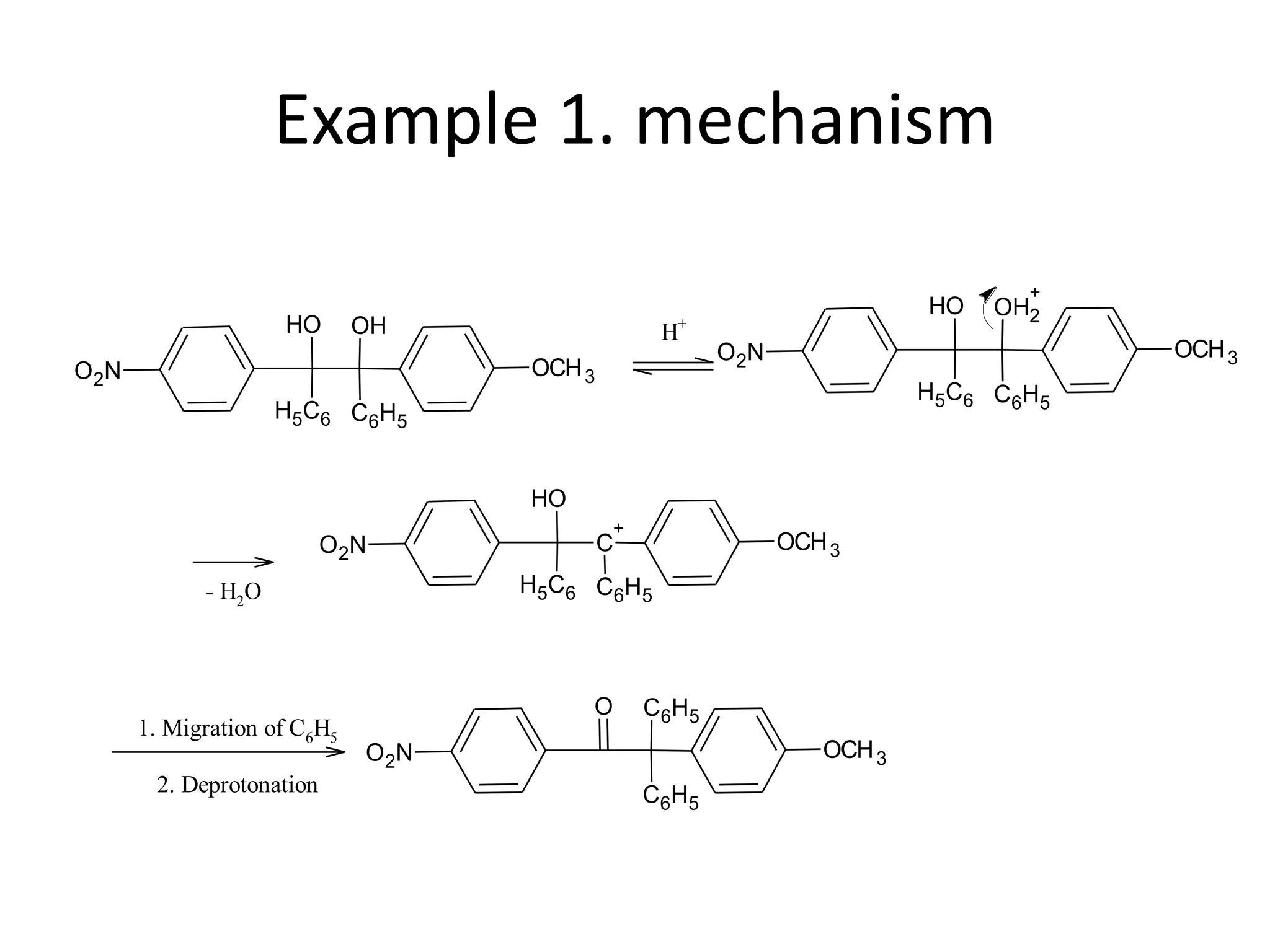 Pinacol pinacolone rearrangement | PPTX