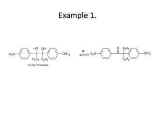 Pinacol pinacolone rearrangement | PPTX