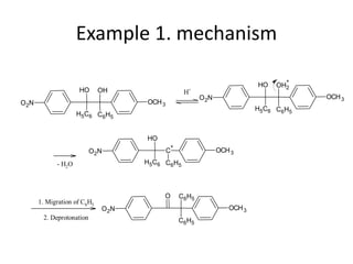 Pinacol pinacolone rearrangement | PPTX