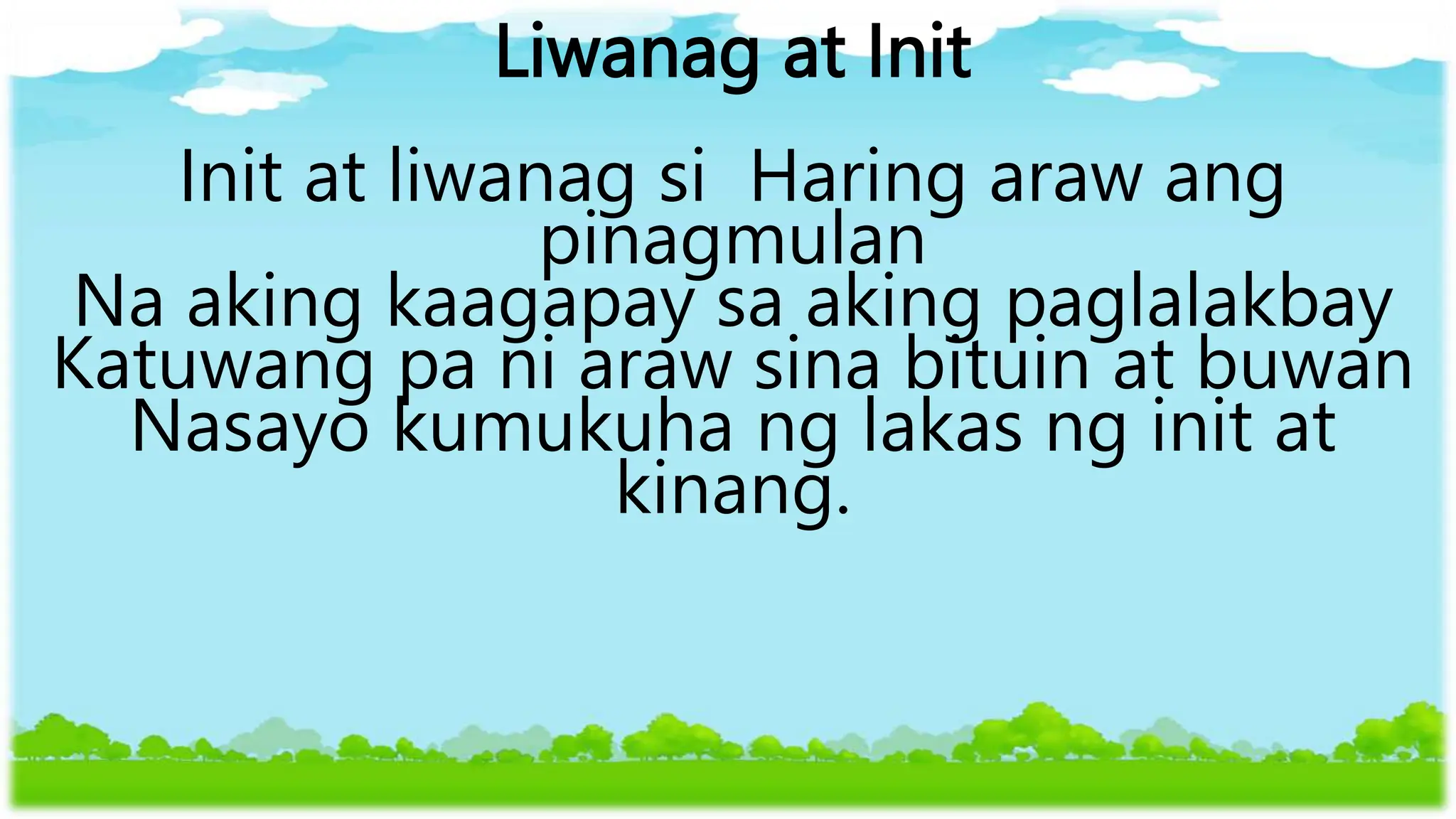 Pinagmulan ng Liwanag - Quarter3.pptx