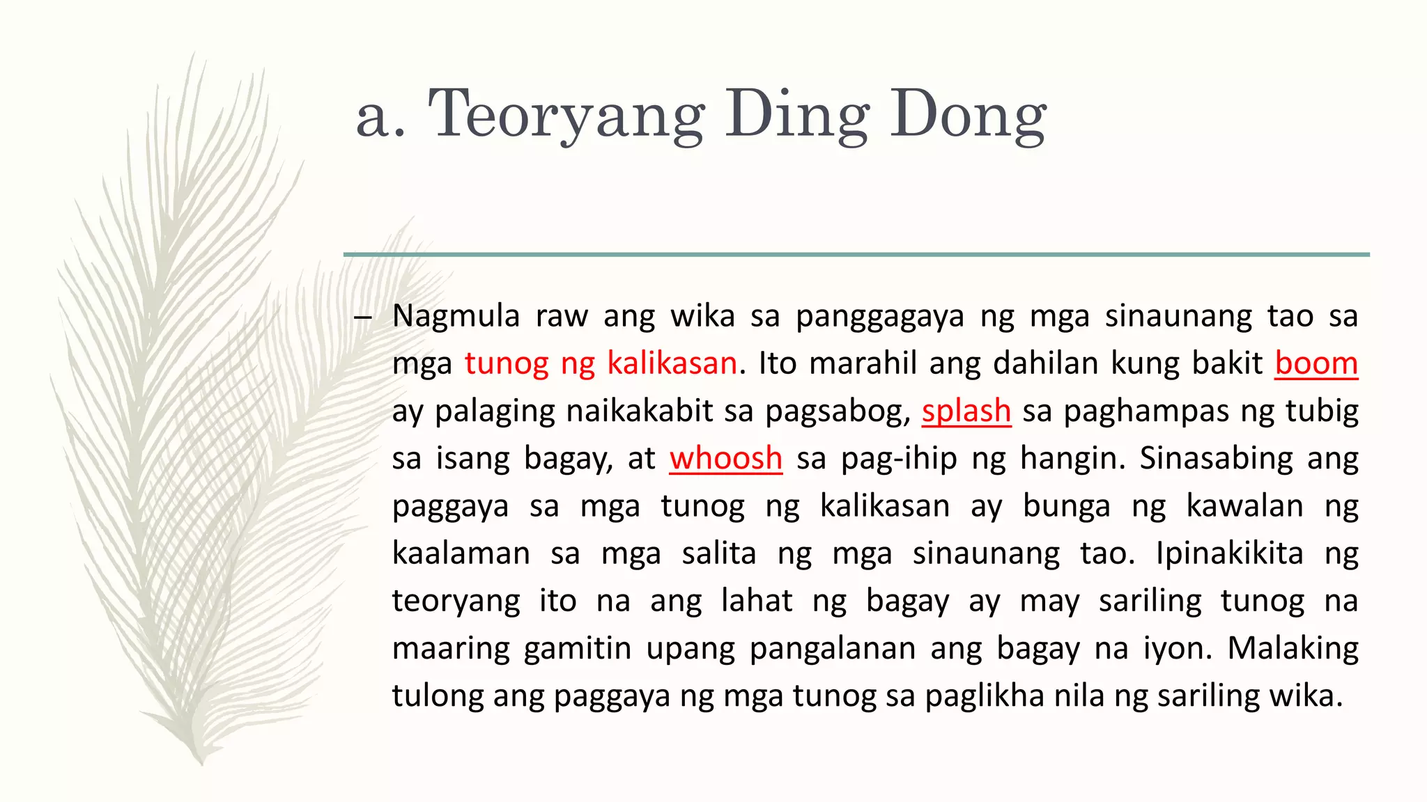 Pinagmulan ng wika | PPTX