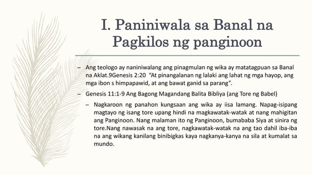 Pinagmulan ng wika | PPTX