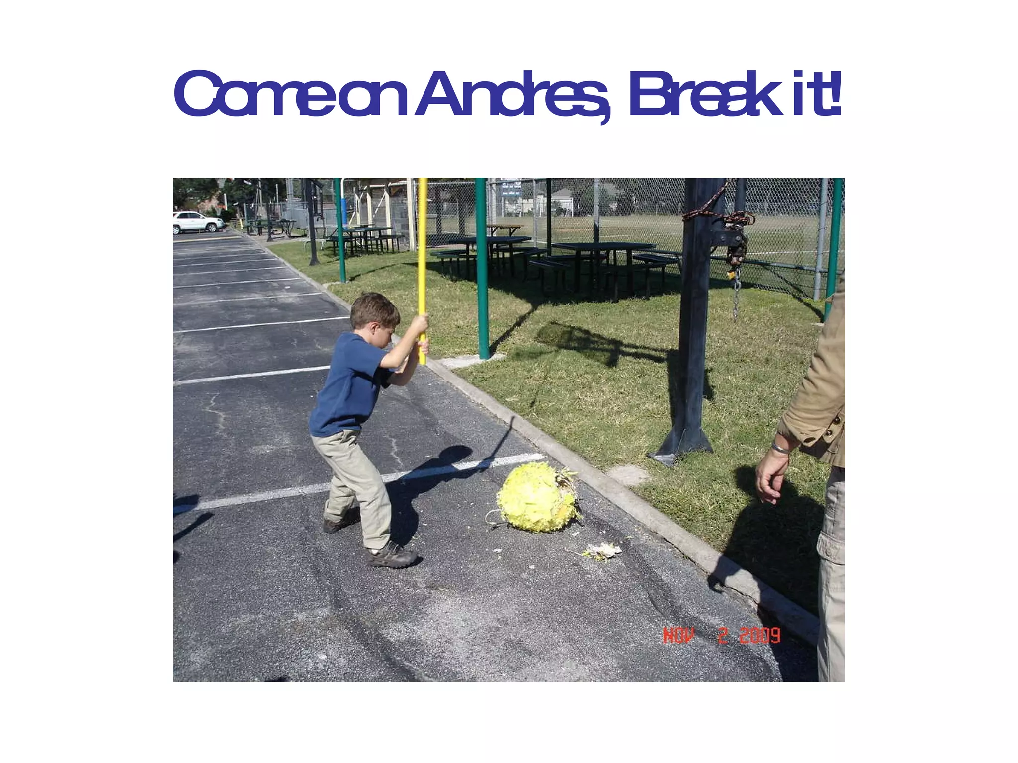 Breaking the Pinata in Spanish | PPT