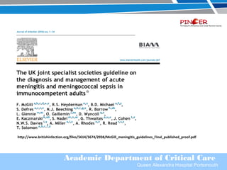 Hot Topics in Critical Care | PPT