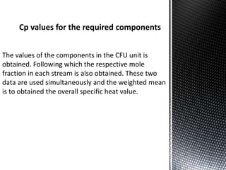 Pinch analysis technique to optimize heat exchanger | PPTX