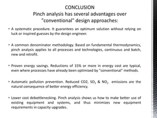 Pinch analysis in biotechnology | PPTX