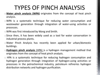 Pinch analysis in biotechnology | PPTX